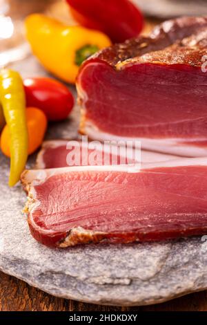 ham, bacon, hams, bacons Stock Photo - Alamy
