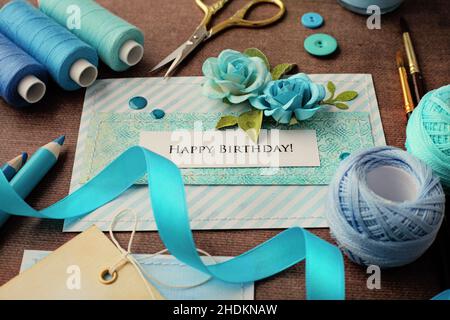 happy birthday, craft, birthday card, happy birthdays, crafts, birthday ...
