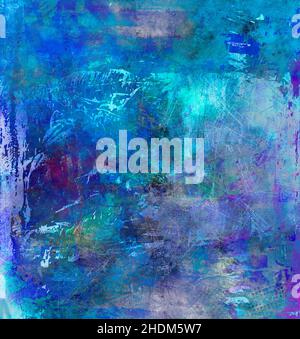 blue, art, painting, blues, arts, drawing Stock Photo - Alamy