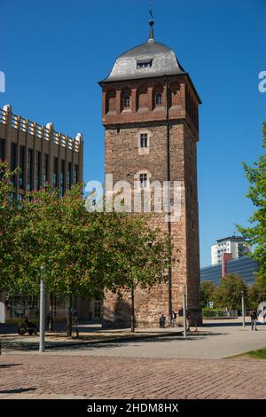 Chemnitz Red Tower Stock Photo - Alamy