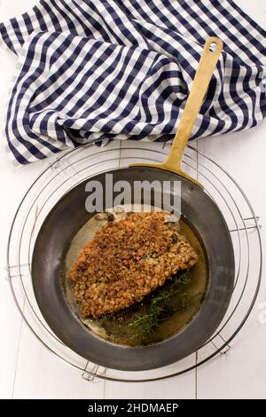 herring, breaded, fish dish, breadeds, fish dishs Stock Photo - Alamy