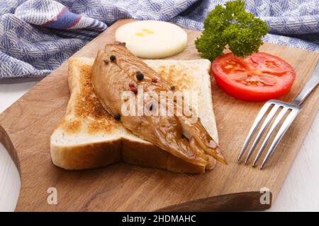 snack, smoked fish, snacks, kippers Stock Photo - Alamy