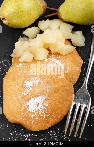 compote, pancake, compotes, pancakes Stock Photo - Alamy