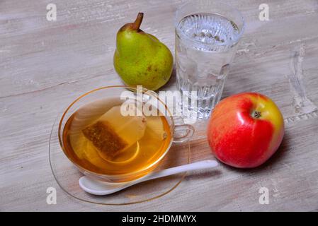fruit, herbal tea, lent, fruits, herbal teas, lents Stock Photo - Alamy