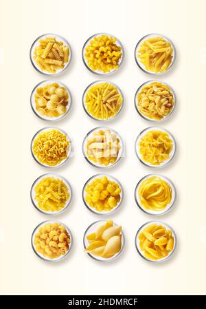 pasta, pasta sort, noddles, pastas, noddle variety, pasta variety Stock ...