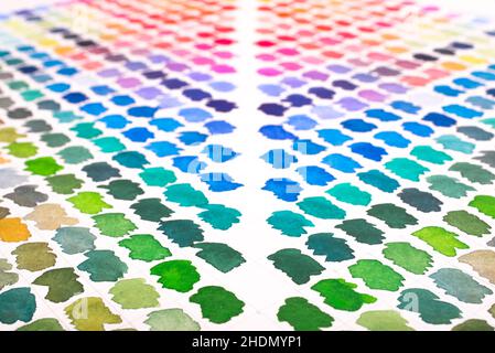 colour, watercolor paints, spectrum, colours, watercolor paint ...