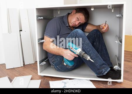 man, diy, build, guy, men, diys, builds Stock Photo - Alamy