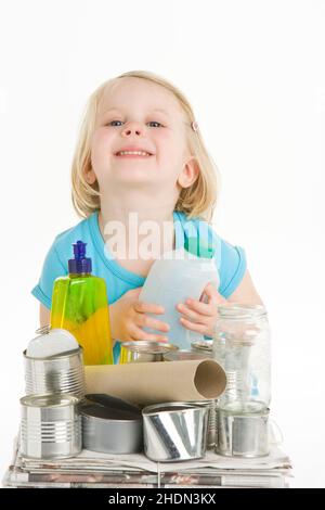 toddler, recycling, waste separation, infant, infants, toddlers ...