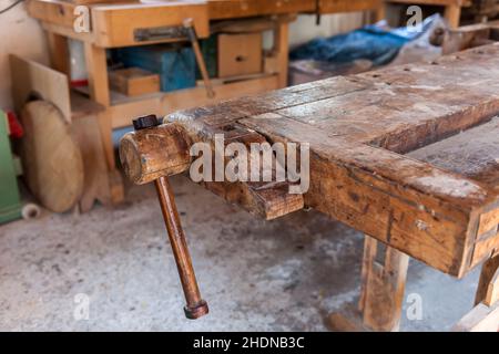 workshop, workbench, clamp, workshops, workbenchs, clamps Stock Photo ...
