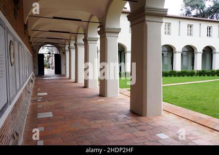 monastery, courtyard, san francesco, monasteries, courtyards Stock ...