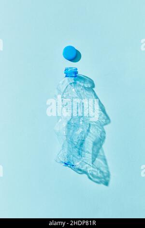 plastic bottle, deformed, plastic bottles, deformeds, distorted ...