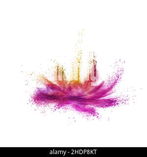 pigment, colour explosion, pigments Stock Photo - Alamy