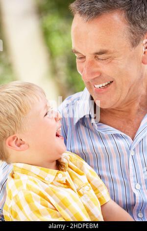 grandson, grandfather, grandsons, grandfathers Stock Photo - Alamy