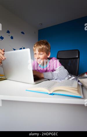 boy, learning, homework, boys, homeworks Stock Photo - Alamy