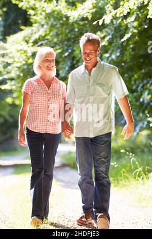 couple, walk, pairs, walks Stock Photo - Alamy