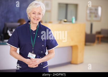 nurse, lobby, nurses, lobbies Stock Photo - Alamy