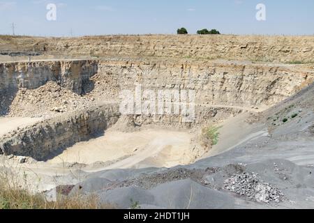 quarry, degradation, gravel pit, quarries, degradations, gravel pits ...