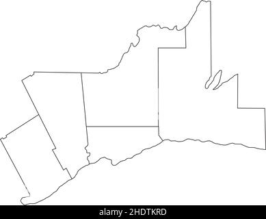 greater toronto area map Stock Vector Image & Art - Alamy