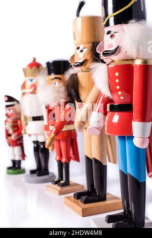 Nutcrackers in a row Stock Photo - Alamy