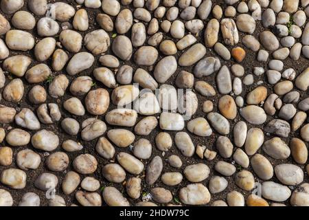 Traditional Italian brick ground view in rock Stock Photo - Alamy