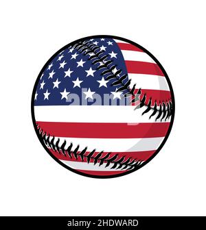 Baseball Flag background Stock Vector Image & Art - Alamy