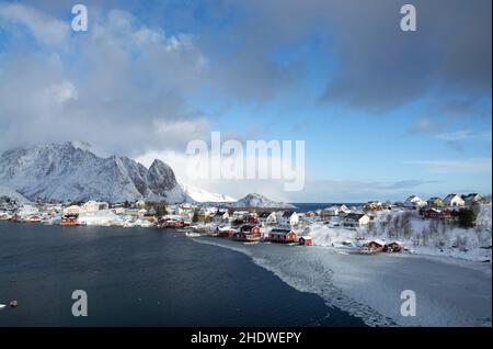 lofoten, reine, moskenes, lofotens, reines Stock Photo - Alamy