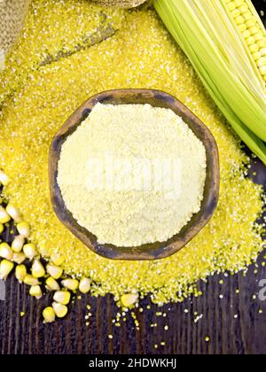 maize, maize meal, corn crops, cornmeals Stock Photo - Alamy