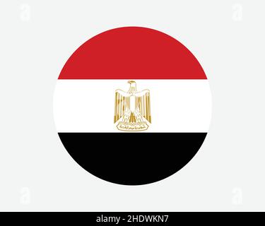 Flag of Egypt, Arab Republic of Egypt. Bright, colorful vector ...