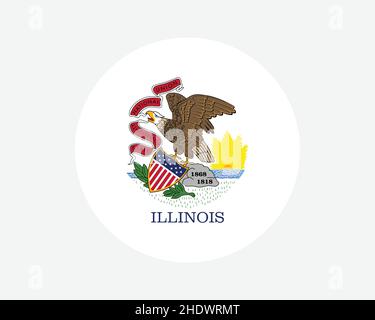 emblem AMERICAN circle flag eagle star logo design Stock Vector Image ...