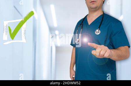 doctor, checklist, doctors, checklists Stock Photo - Alamy