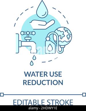 Climate change turquoise concept icon Stock Vector Image & Art - Alamy