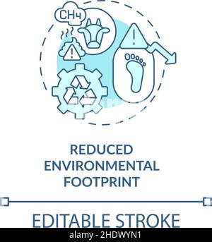 REDUCE icon as concept of reduced environmental impact Stock Vector Image & Art - Alamy
