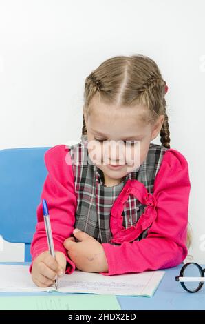 girl, education, homework, girls, educations, homeworks Stock Photo - Alamy