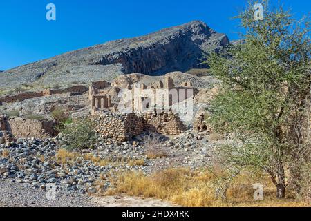 Wadi Tanuf, Tanuf, Oman Stock Photo - Alamy