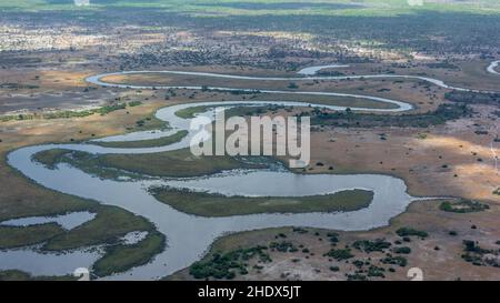 waterhole, Okavango Delta, inland delta, waterholes Stock Photo - Alamy