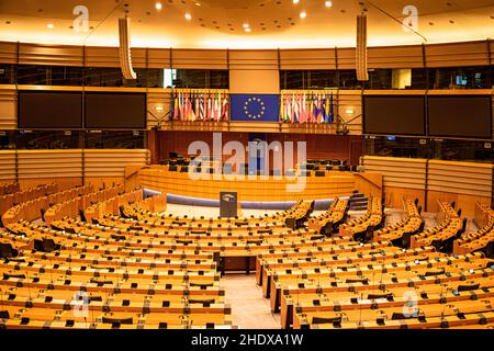 european parliament, chamber, european parliaments, chambers Stock ...