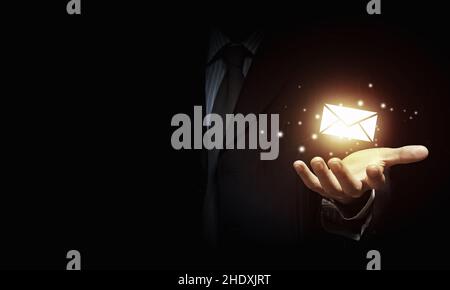 mail, @, email, mails, emails Stock Photo - Alamy