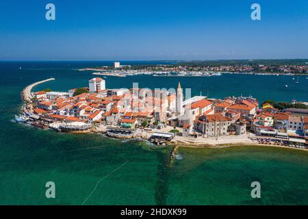 Umag from air Stock Photo - Alamy