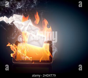 mail, digital, @, email, mails, digitals, emails Stock Photo - Alamy