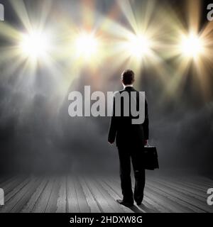 Stages of businessman Stock Photo - Alamy