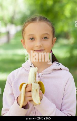 girl, banana, emotion, girls, bananas, emotions Stock Photo - Alamy