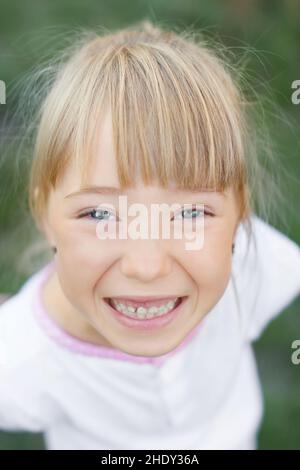girl, smirking, girls Stock Photo - Alamy