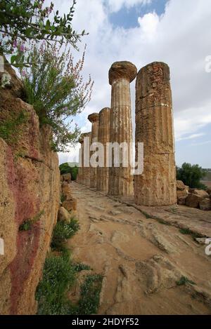 archaeology, columns, valley of the temples, archaeologies, cleft ...