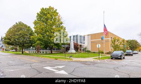 Allegan, Michigan, USA - October 21, 2021: The Allegan County ...