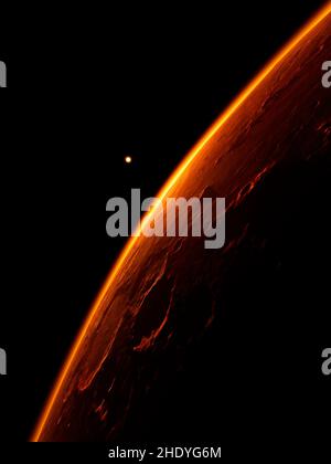 space, astronomy, planet, mars, spaces, astronomies, planets Stock ...