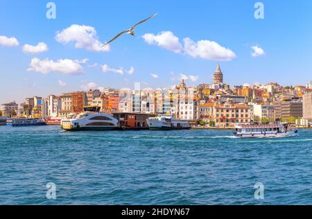 harbour, istanbul, harbours, port, istanbuls Stock Photo - Alamy