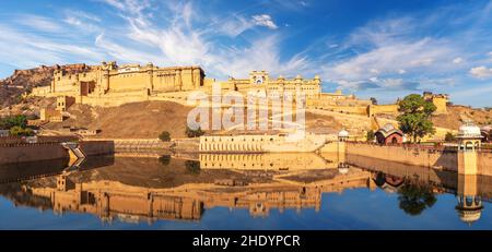 amber indien, amber fort, amber indiens, amber forts Stock Photo - Alamy