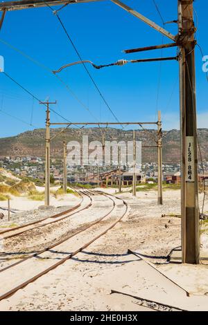 Fish Hoek Train Station in Cape Town Stock Photo - Alamy