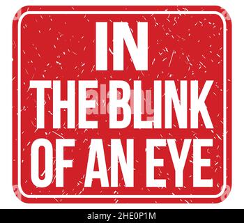 EYE text written on red round grungy stamp sign Stock Photo - Alamy