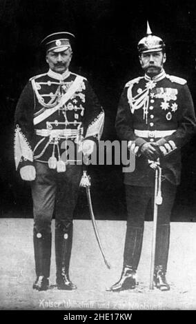 Tsar Nicholas II with Kaiser Wilhelm II Stock Photo - Alamy